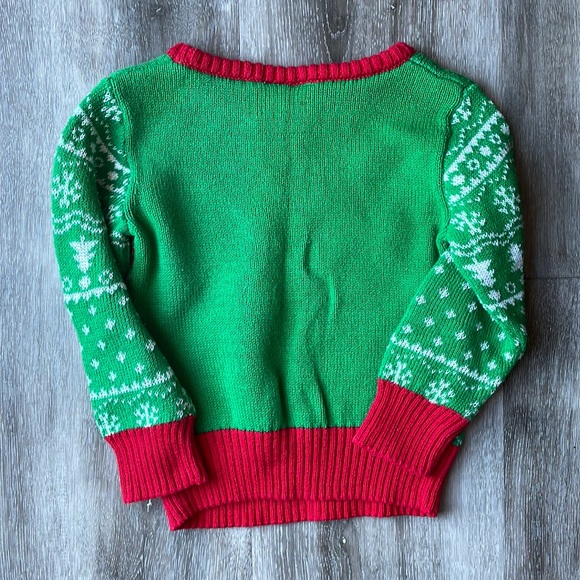 Shirts & Tops | The Grinch Christmas Green And Red Sweater | Poshmark